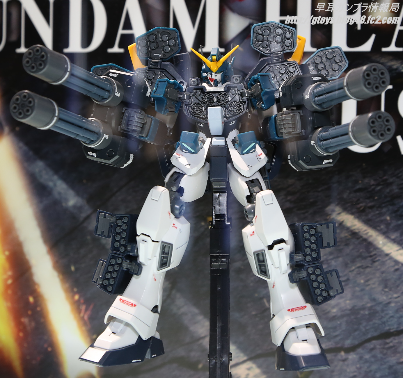 GUNDAM GUY: P-Bandai Exclusive: MG 1/100 Gundam Heavy Arms Custom EW ...