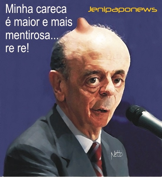 Dália Net: Lula Careca - SERRA: “A minha é melhor do que a tua!" Veja foto