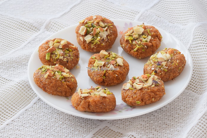 Halwasan (Gujarati Mithai) Recipe | Magic of Indian Rasoi