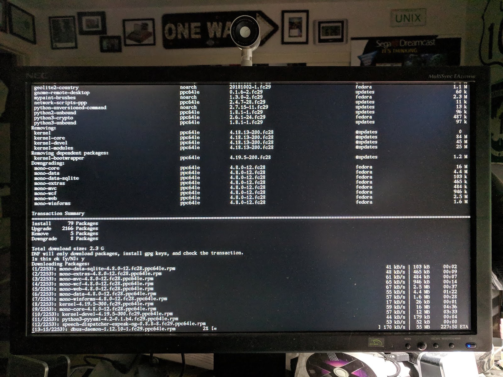 Fedora 29 mini-review on Talos II