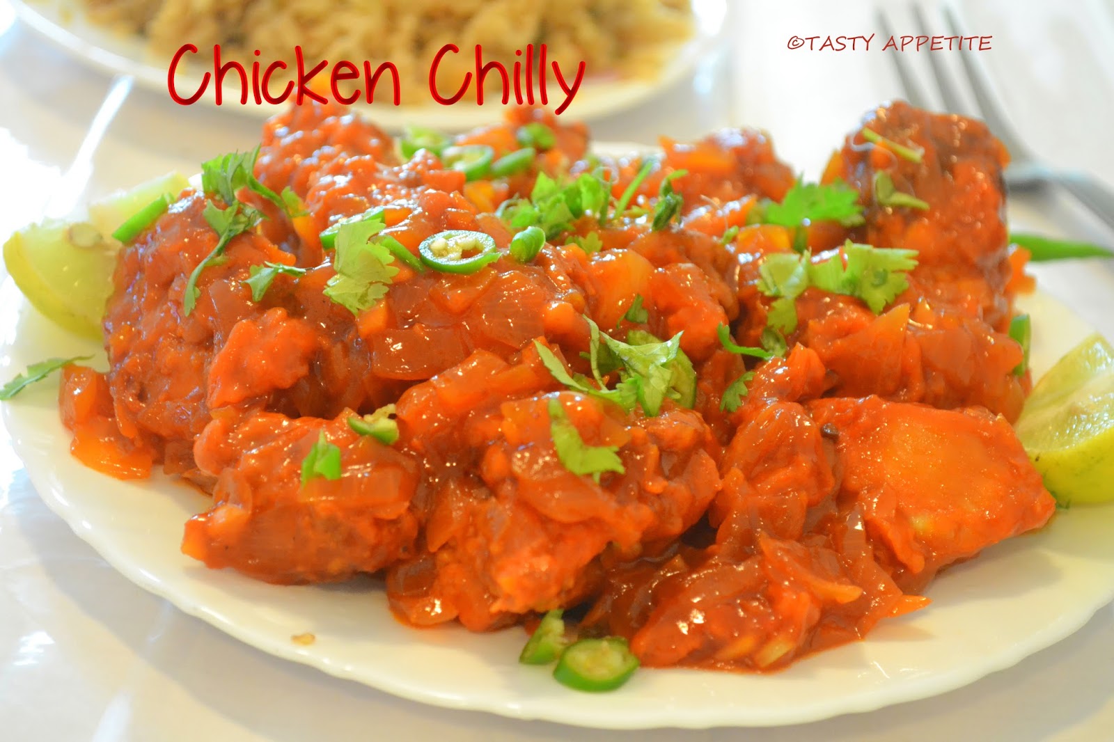 Chilly Chicken Recipe / How to make Chilly Chicken