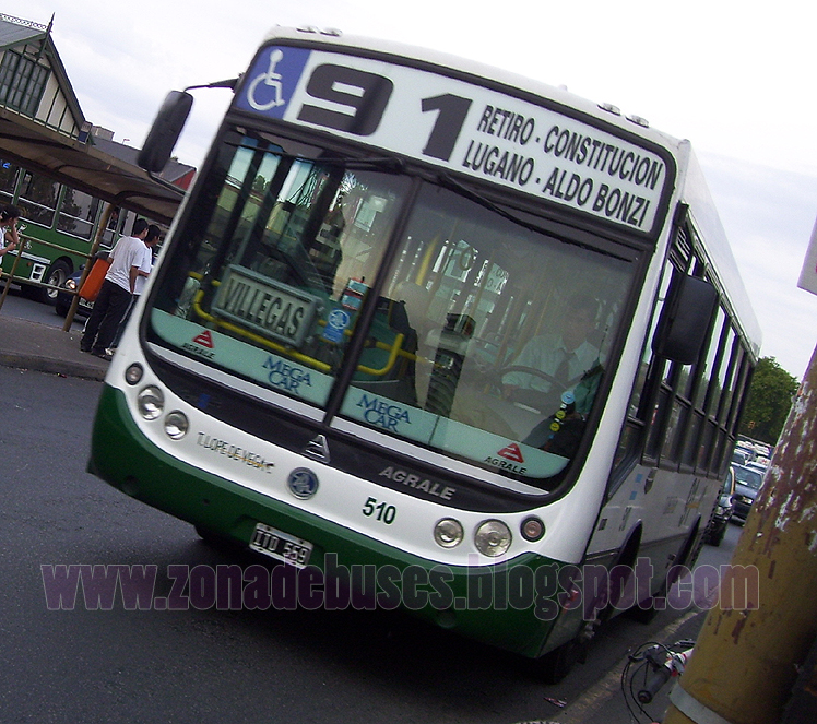 Colectibus - Zona de Buses: LINEA 91