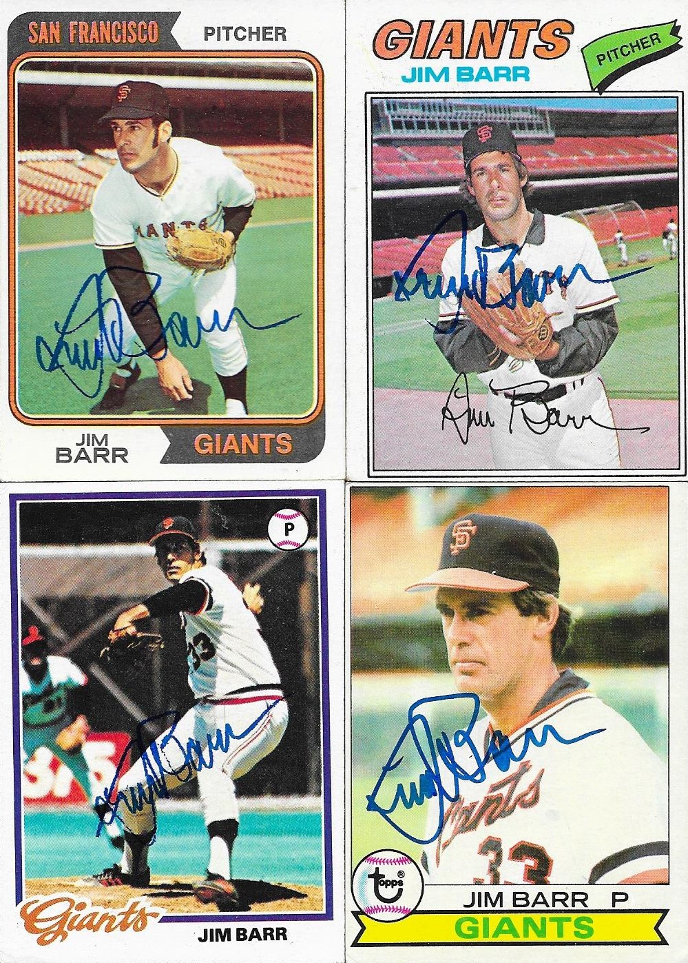 foul bunt: TTM Success - Jim Barr