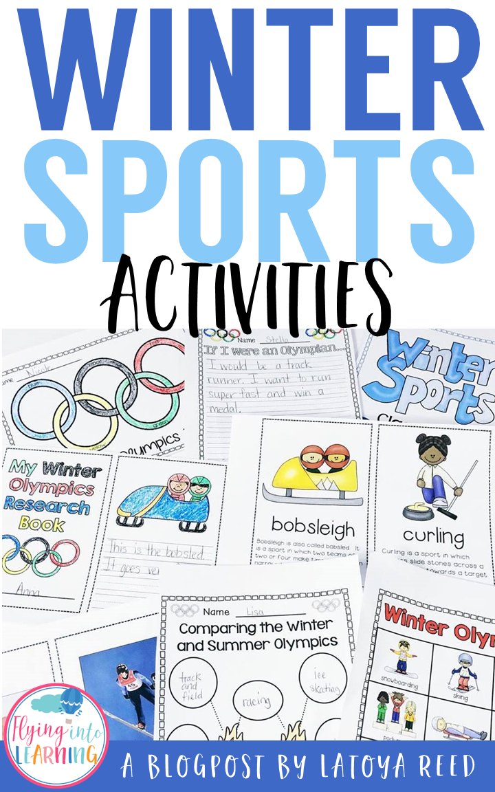 Winter Sports Read Alouds and Activities | Flying into First Grade ...