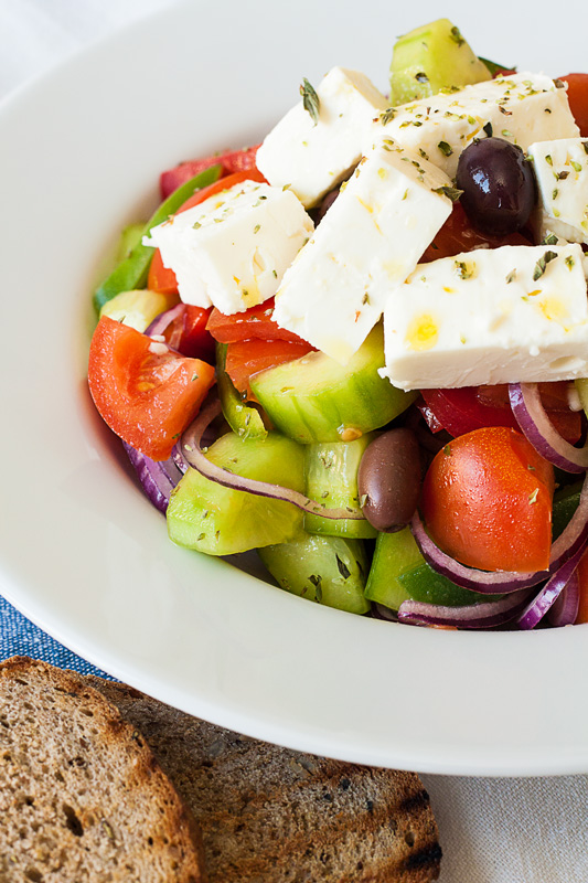Grčka salata | Na tanjiru