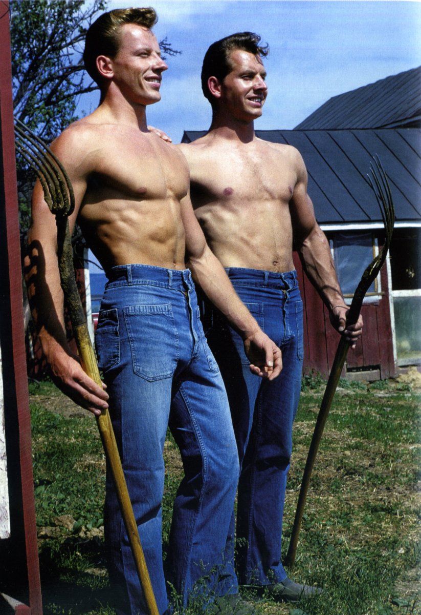 Male Models Vintage Beefcake: Stan and Chet Hilkert Photographed by ...