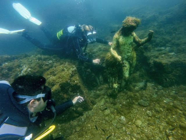 Hidden and little known places: The Sunken City of Baia , Italy