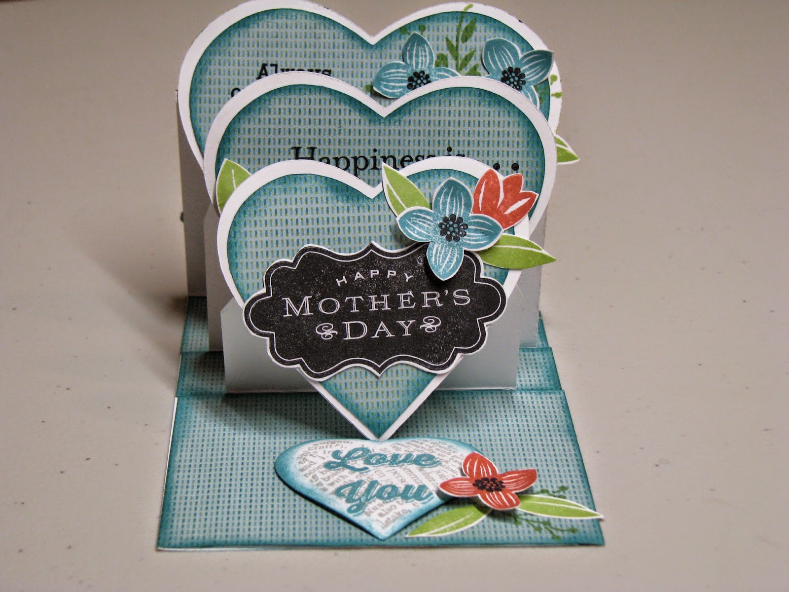 sandy'z creative corner: Mother's Day/ Father's Day cards ~ April 2015 Club