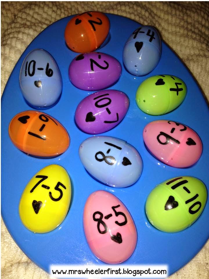 Mrs. Wheeler's First Grade Tidbits: Egg-cellent Activities