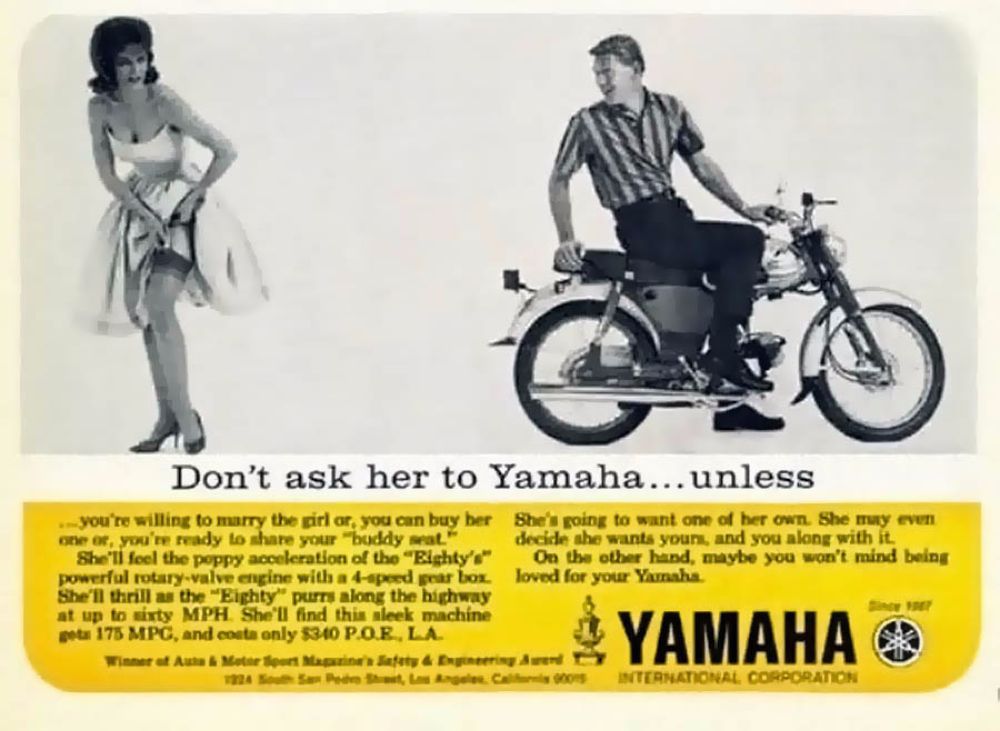 Groovy Chicks on Vintage Motorbike Ads: 26 Fascinating Scooter and ...