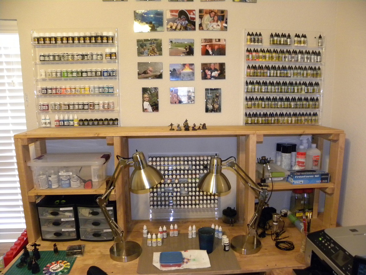Table Top Gaming Bunker: Model Paint Shelves: Testimonials!