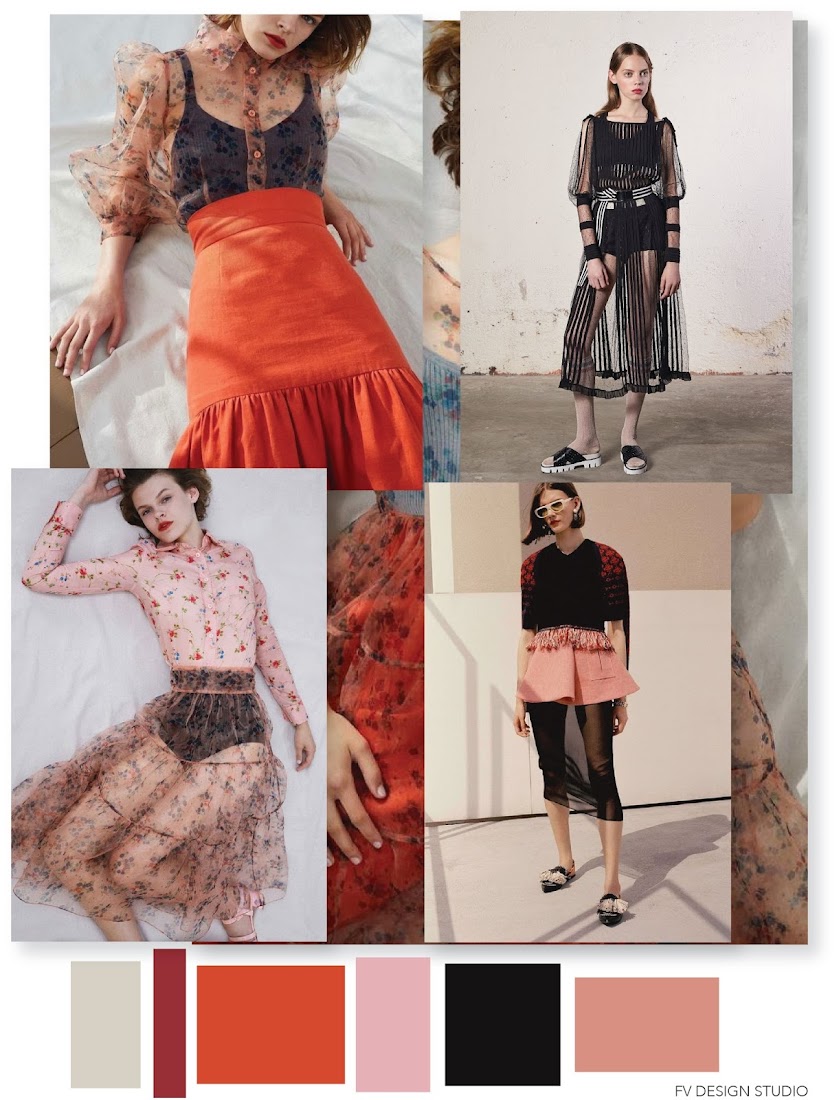 FASHION VIGNETTE: FV TRENDS x COLOR | LAYERED TRANSPARENCY