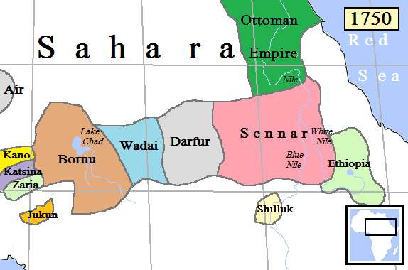 Blue Nile Province - FUNJ TRIBE: FUNJ SULTANATE OF SINNAR.