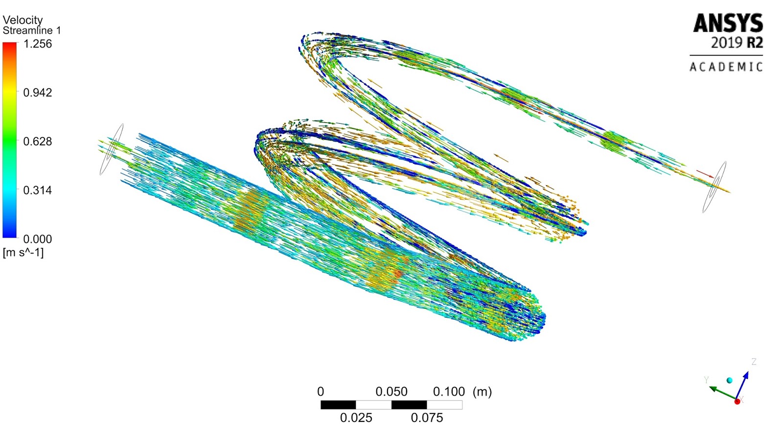 ANSYS Tutorial | CFD Analysis of Double Pipe Helical Heat Exchanger ...