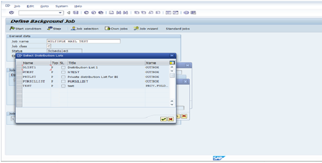 Distribution List for sending mails to multiple Id's - Sap 4 All