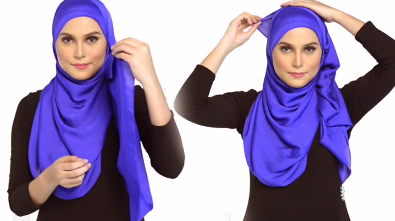 Fesyen Muslimah Terkini: TIARA shawl styling tutorial by Al-Humaira ...