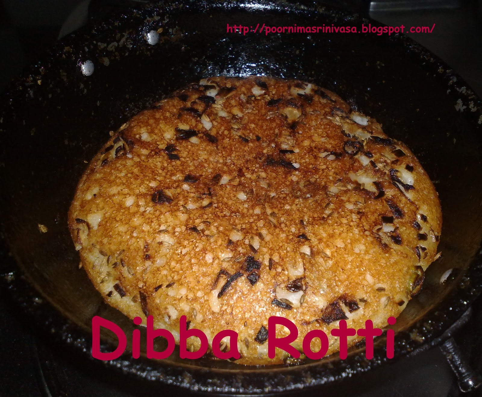 Andhra-Karnataka Bojanam: Dibba Rotti