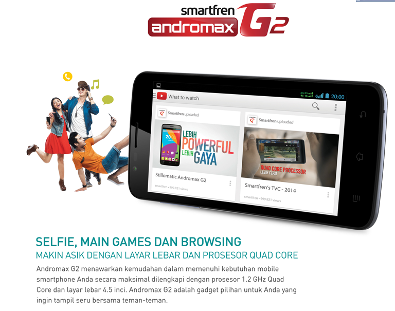 HP Andromax G2 Smartfren | HARGA HP dan GADGET