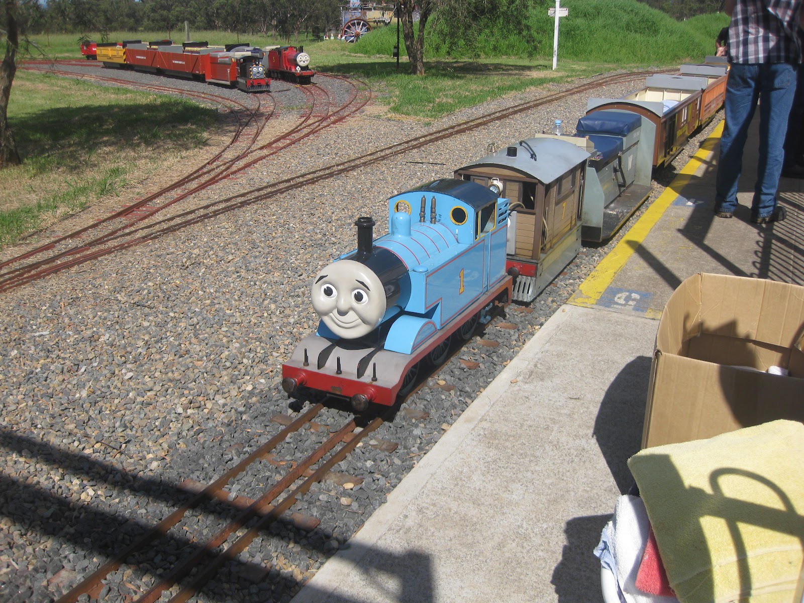 Moh boys: The Train Shed aka Thomas Land!
