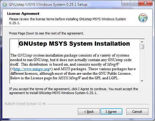 Free學習札記: Objective-C環境(使用GNUStep)安裝於Windows