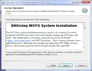 Free學習札記: Objective-C環境(使用GNUStep)安裝於Windows