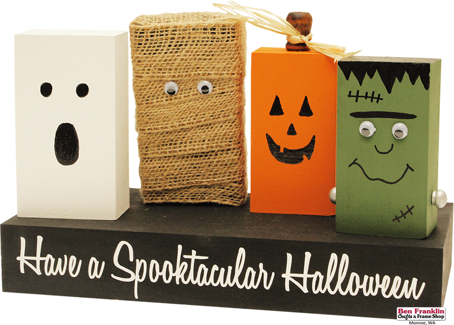 Ben Franklin Crafts and Frame Shop, Monroe, WA: Wood Blocks & Vinyl ...