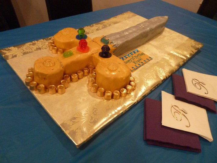 Icing on the Cake: Merlin Sword Cake
