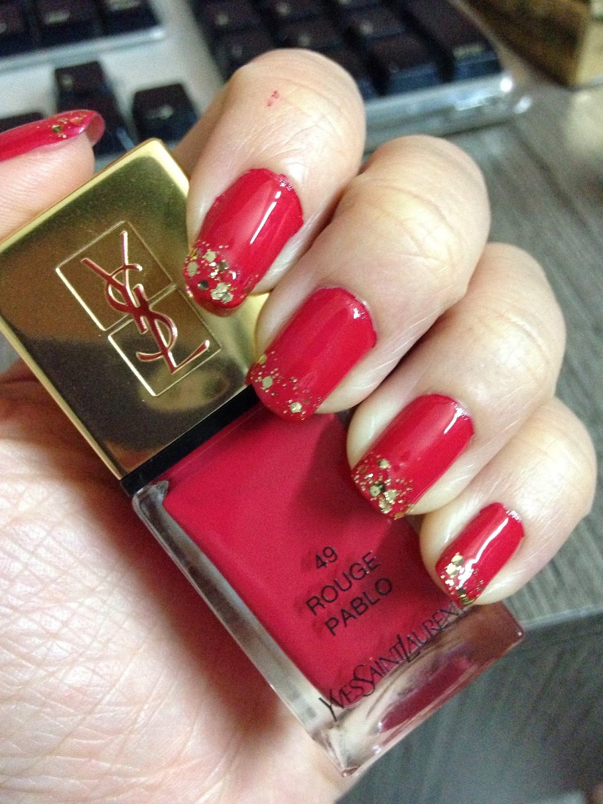 Paula's Blog :): YSL Spring 2014 Nail Polish No. 49 Rouge Pablo ...