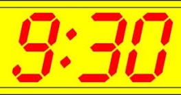 ¿Cómo escribo 09:30 o 9:30?