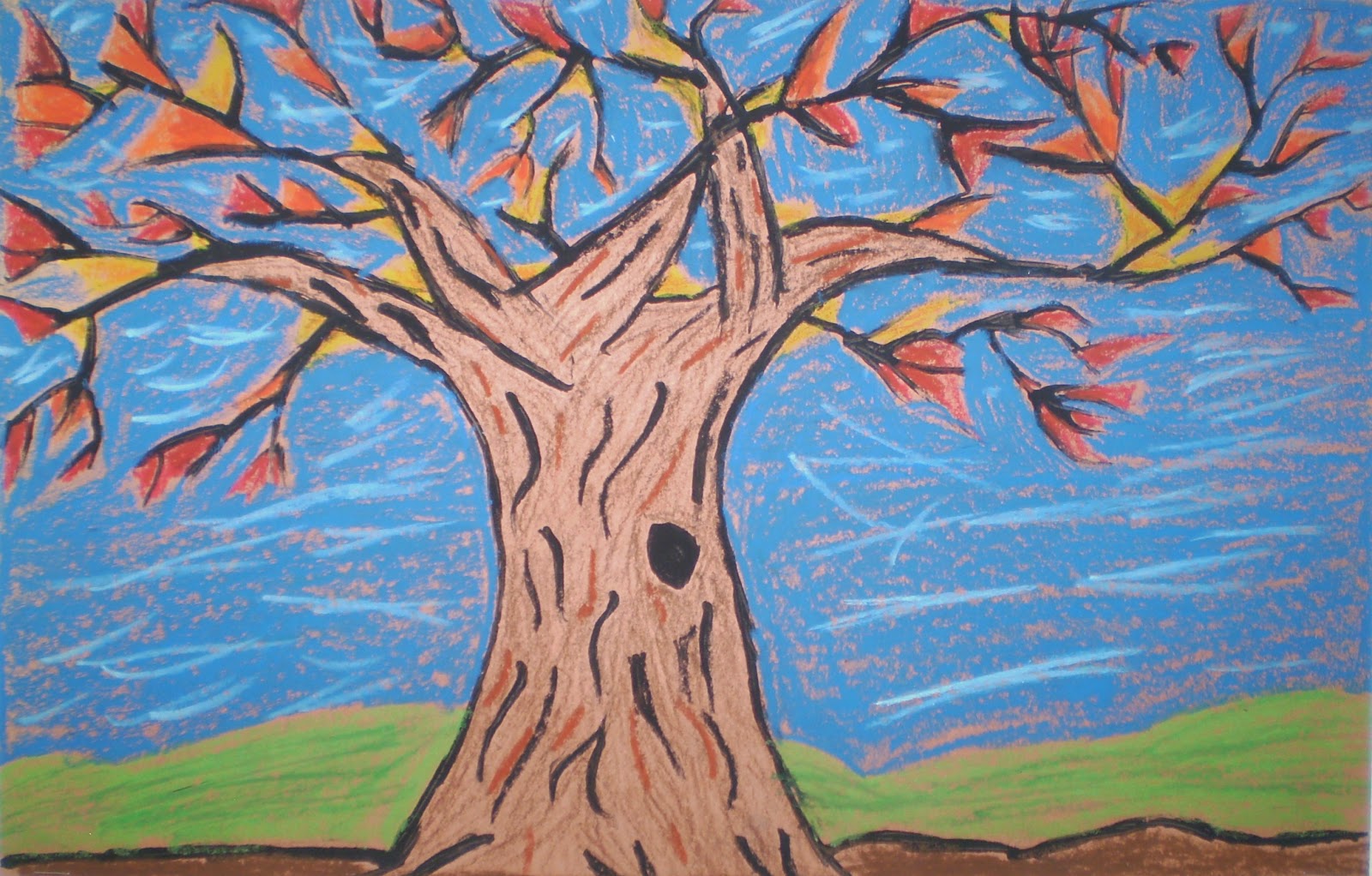 Creating Crazy Good Fun!: Junior High Art Projects - Trees