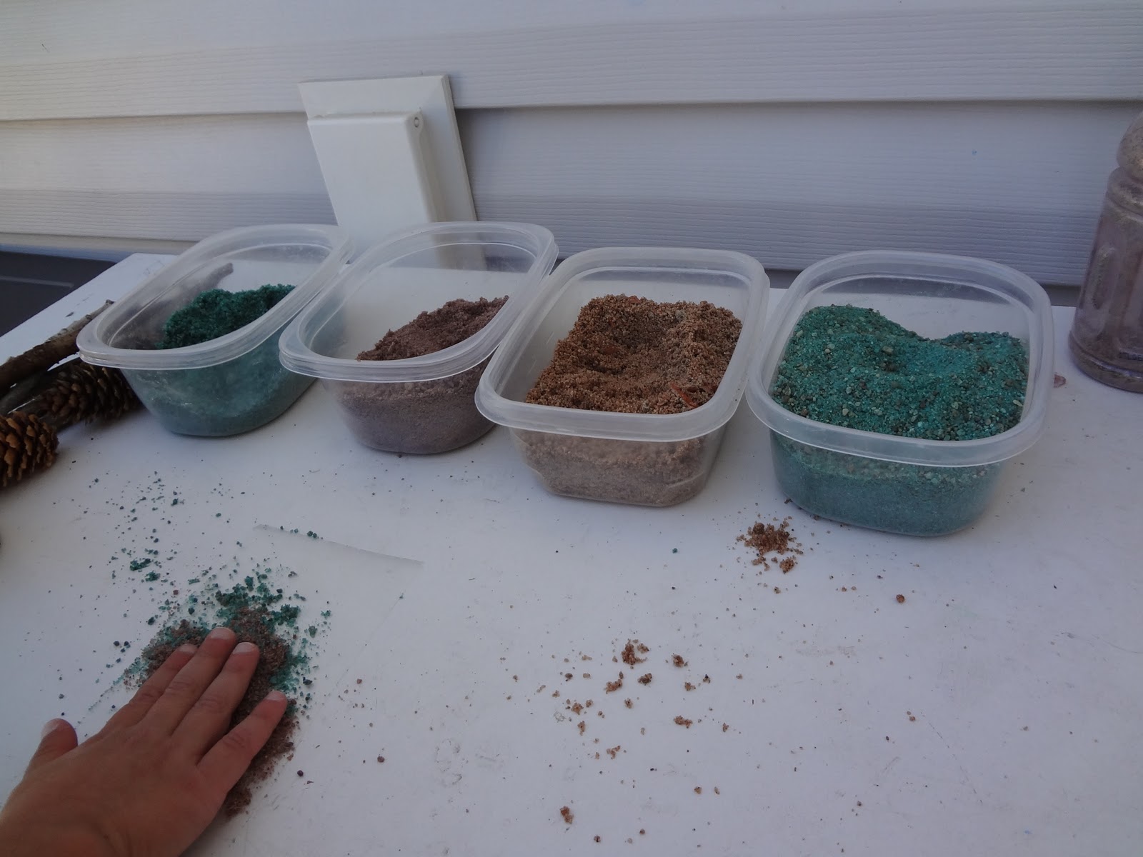 Time for Play: DIY Colored Sand