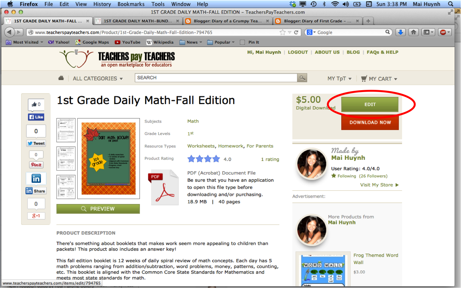 Diary of a Grumpy Teacher: How to Include Links in TpT Product Descriptions