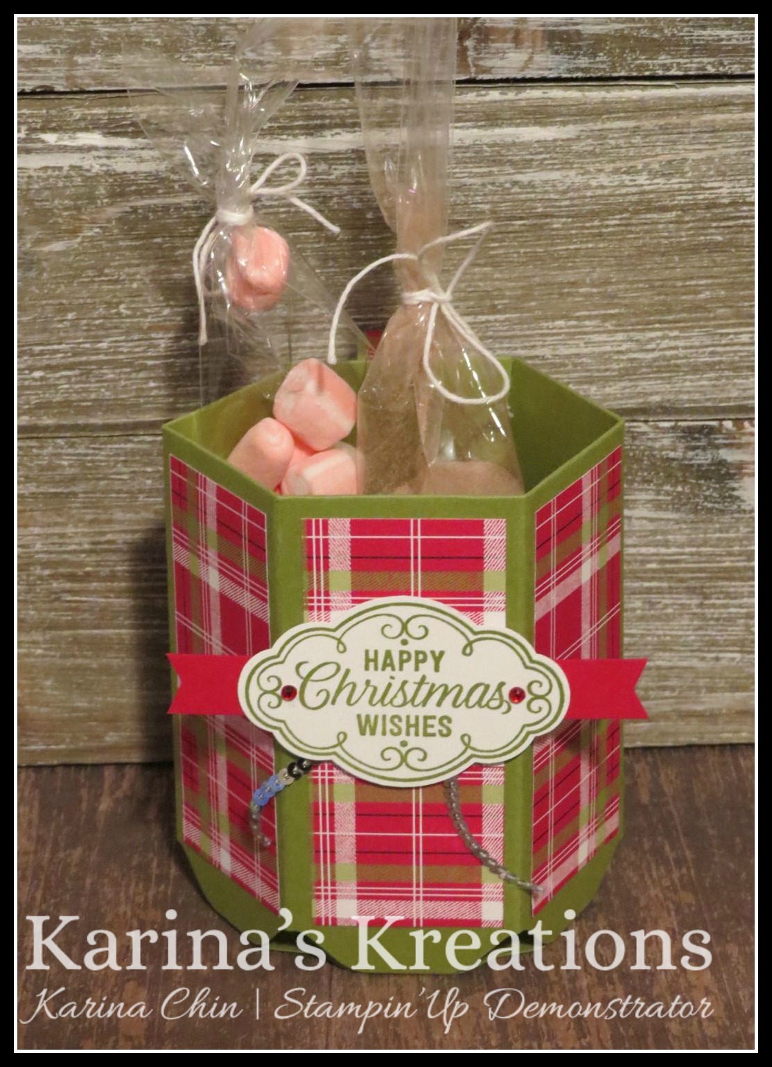 Make a cute paper cup gift holder with this easy template! - Karina ...