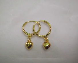 5 Model Anting Emas Yang Sangat Cantik - Koleksi Ku Diy