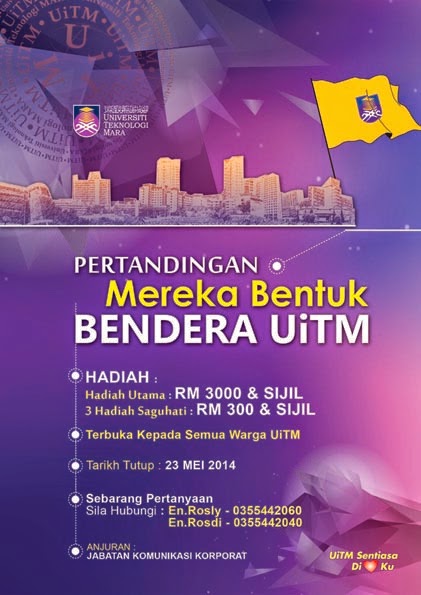 lagi-lagilogo: Pertandingan merekacipta bendera UiTM : Terbuka kepada ...
