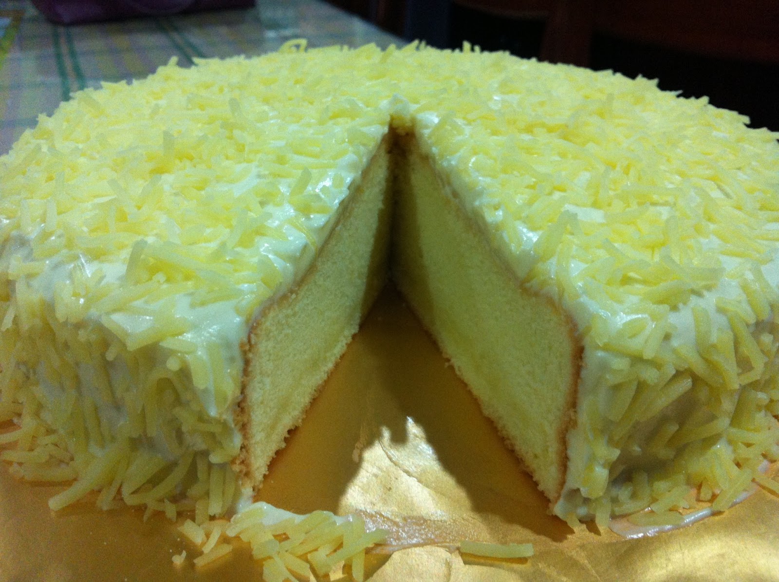A RecipeTester...: Snow Cheese Cake