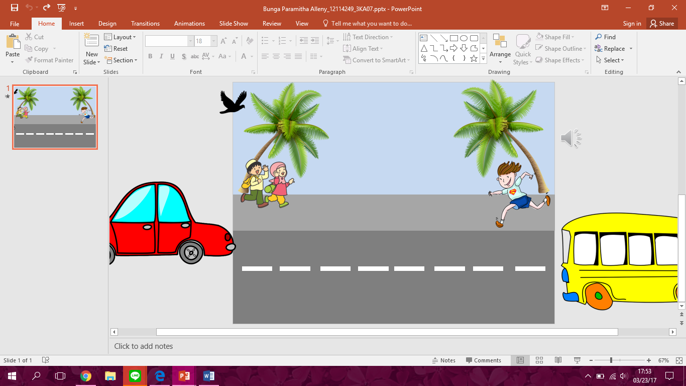 MEMBUAT ANIMASI MENGGUNAKAN POWERPOINT