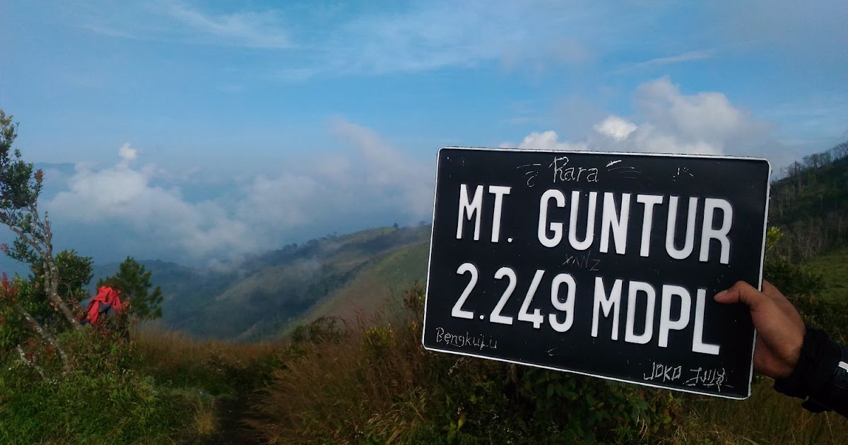 Pendakian Gunung Guntur 2249 Mdpl : Si Kecil Cabe Rawit dari Jawa Barat