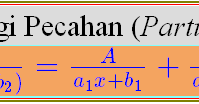 Teknik Integral Menjadikan ke Pecahan - Biology Page
