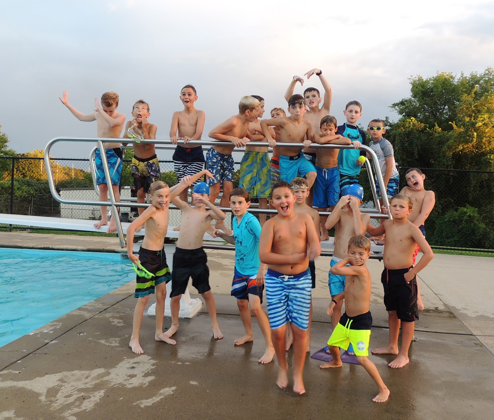 The Hitchcock Family: Brody's 10th Birthday Pool Party