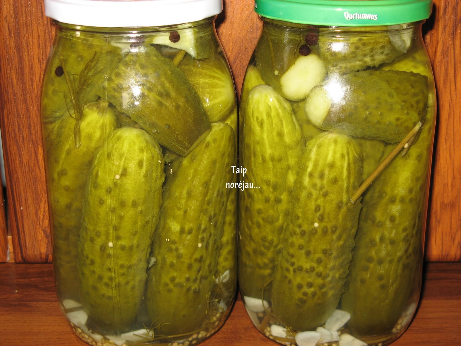 Taip norėjau...: Bulgariškai marinuoti agurkai