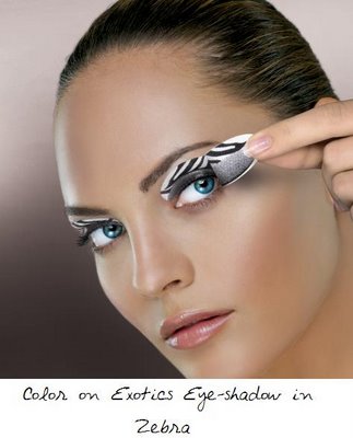encanto-celestial: Zebra Eye Makeup