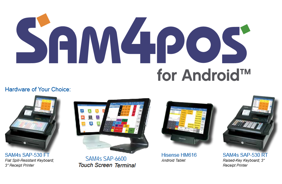 Samsung and SAM4s Cash Registers: 2018
