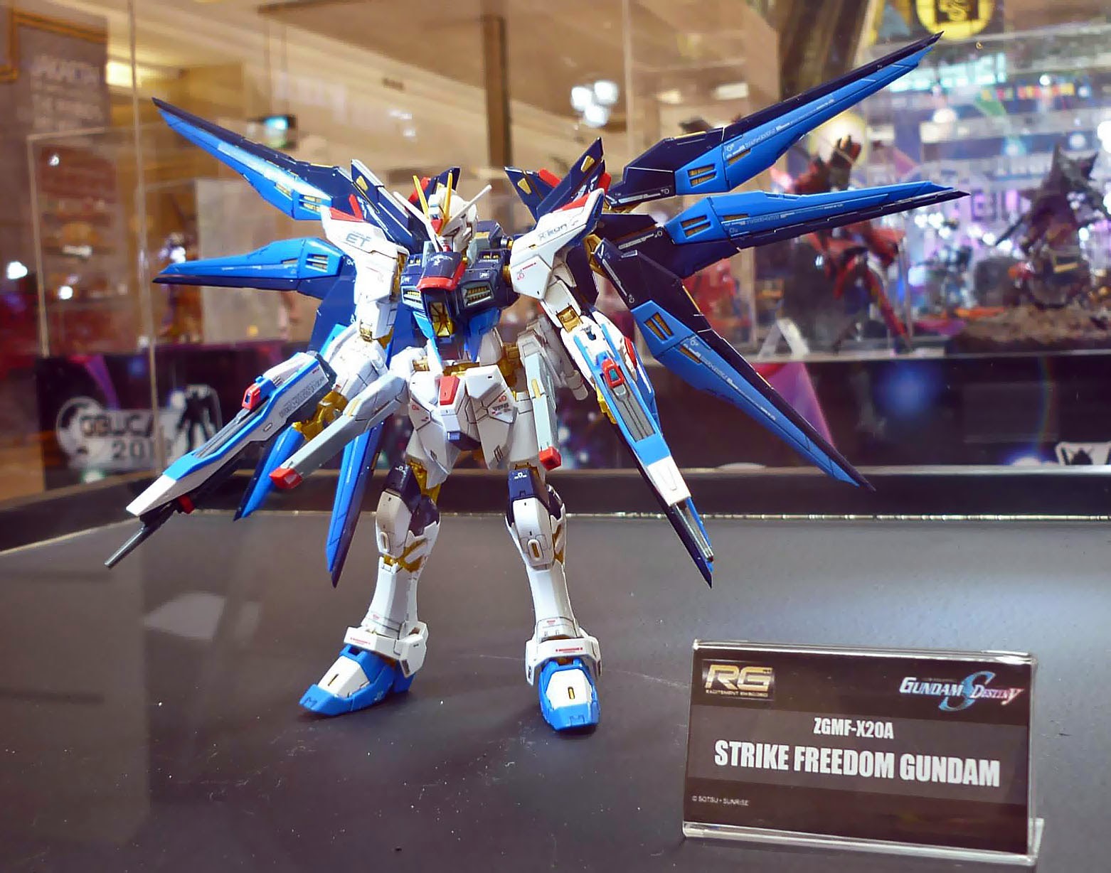 GUNDAM GUY: RG 1/144 Strike Freedom Gundam - On Display @ Gunpla ...