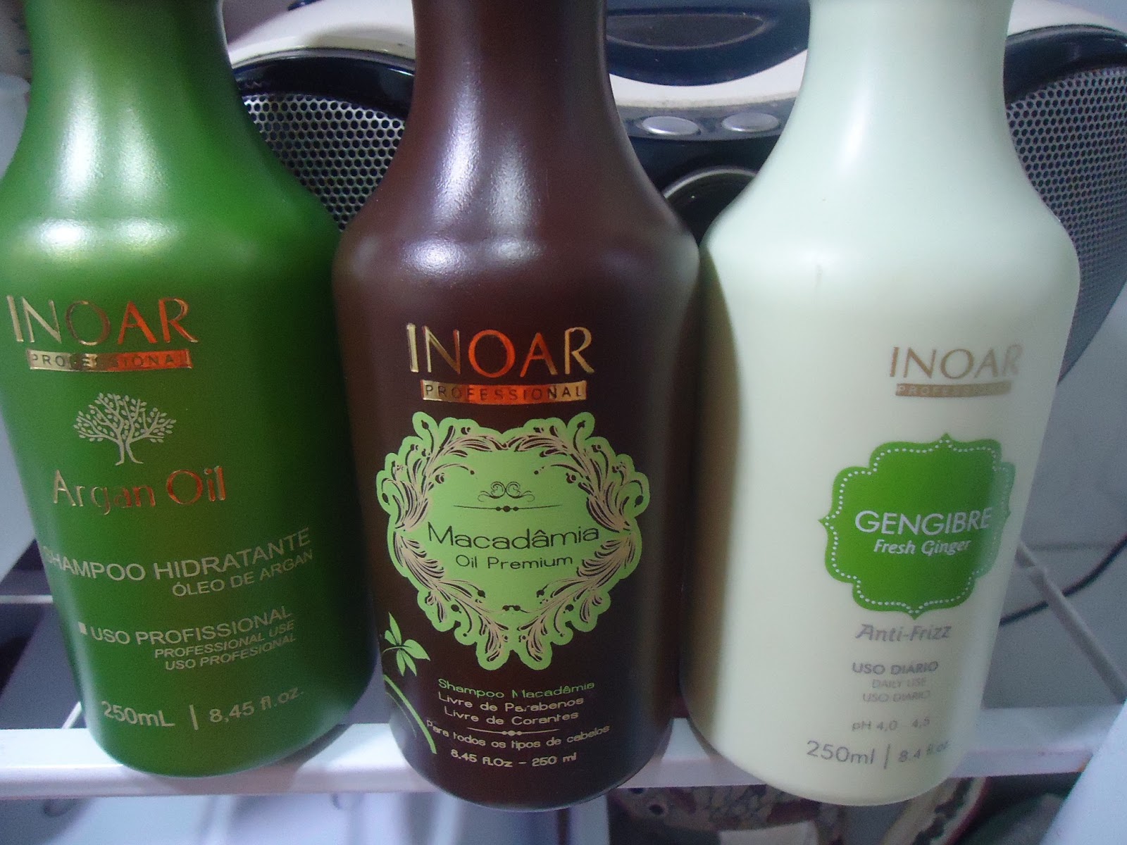 Katia Vilas Boas: Shampoo e Leave-in Inoar
