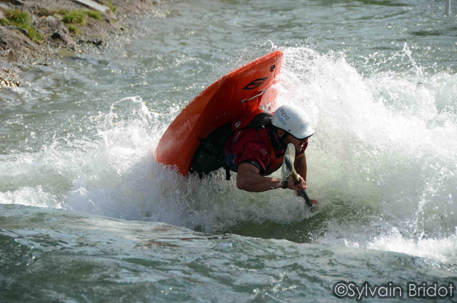Valentin Grollemund - Pro kayaker: FLUID kayak - Dope test