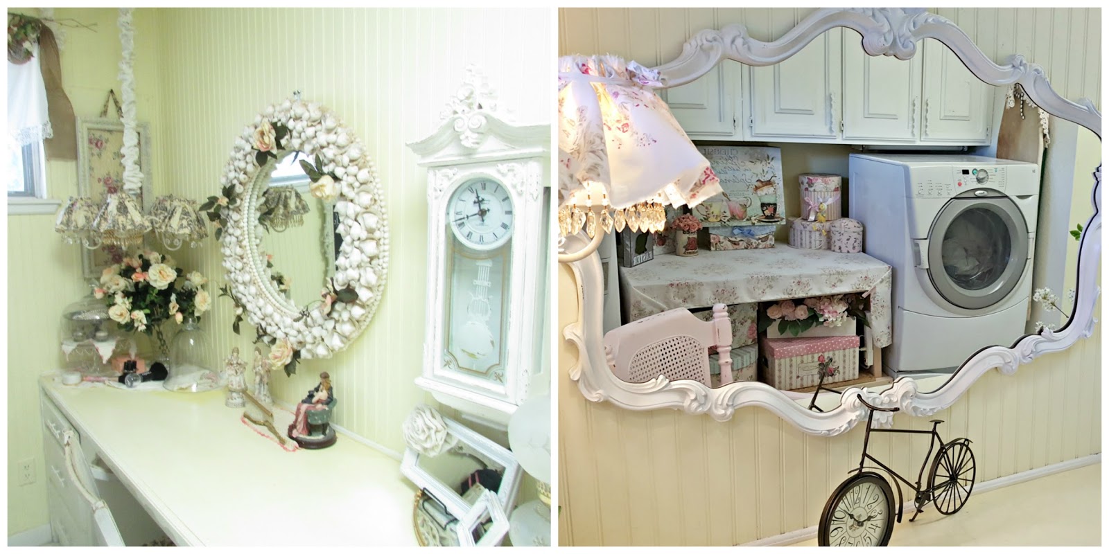 Penny's Vintage Home: Laundry Room Mini Makeover