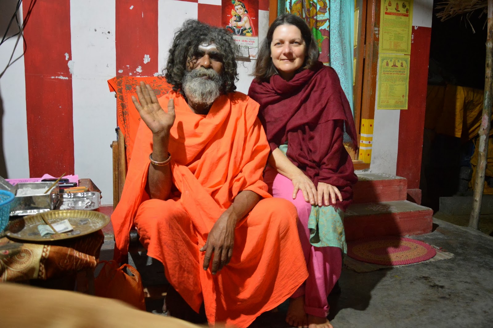 GREENLAND ASHRAM: visit to guruji ashram near vattavalam
