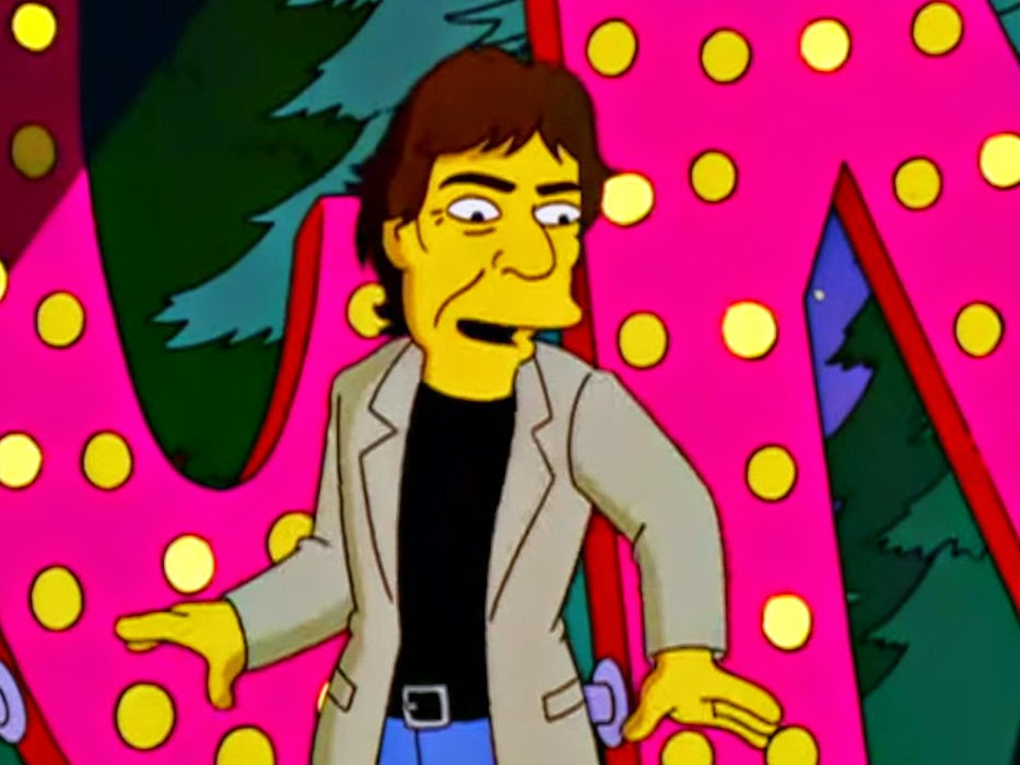 Abobadário da Media: Simpsons honorários: celebridades convertidas em ...