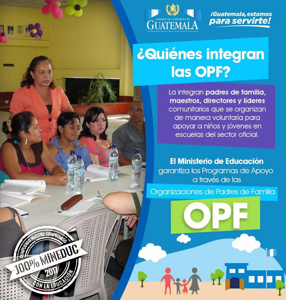 Organización y función de las OPF: Organización de las OPF